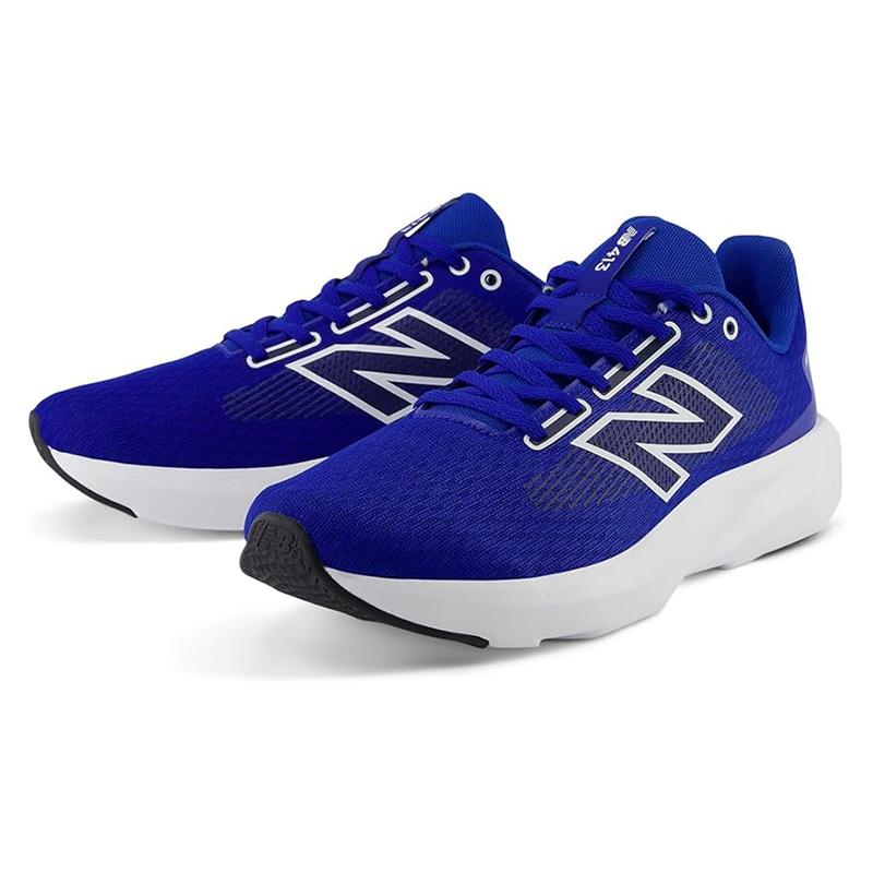 New Balance ニューバランス 413 V3 ランニングシューズ メンズ 25SS ブルー M413LP3 2E NewBalance ワイド 幅広 スニーカー 青 : ラケット ...
