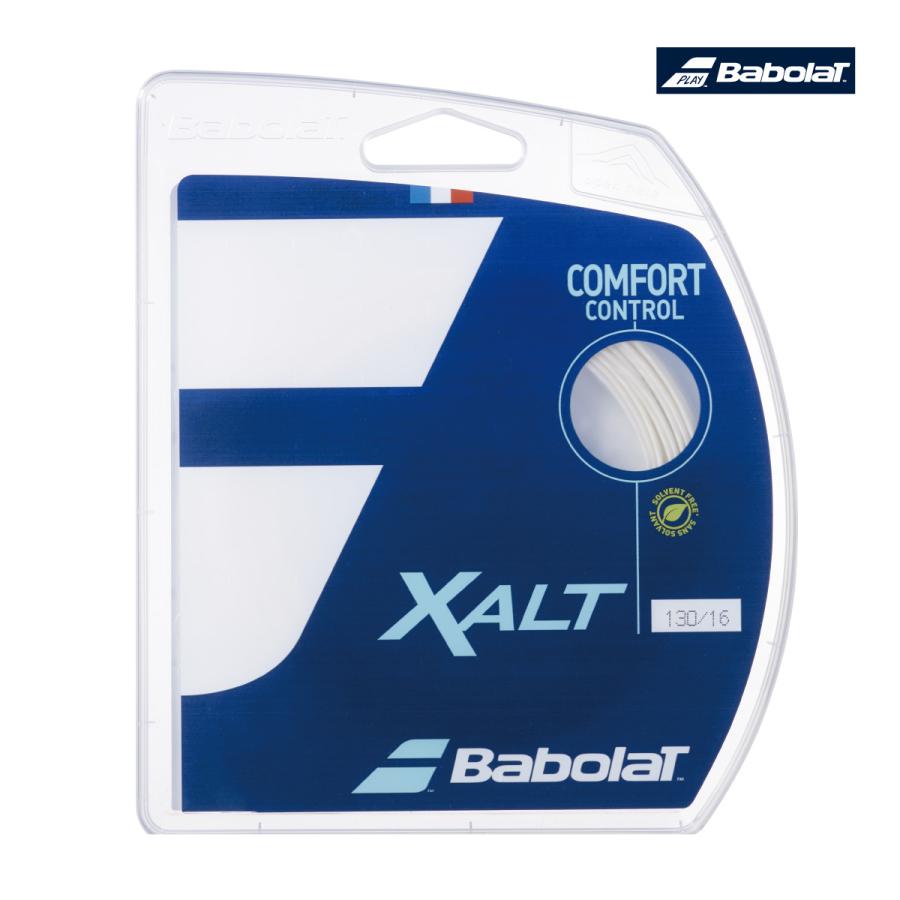 Babolat BABOLAT XALT 12M エクサルト バボラ 241150 テニスストリング 125/130 単張り ホワイト 硬式 ...