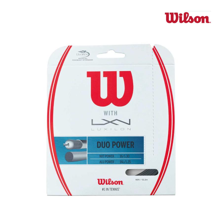 Wilson 【ポスト投函対応】WILSON DUO POWER ALU P 125 & NXT 16 WRZ949710 ナチュラル ...