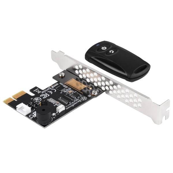 Silver Stone SilverStone ワイヤレスリモートスイッチ2.4GHz PCI-Express x1接続 SST-ES02-PCIE : ラココショップ - 通販 ...