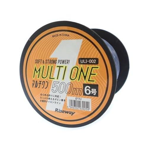 ライズウェイ(Riseway) ナイロンライン ULI-002 マルチワン 500m 6号 グレー : 46075477030 : ラココショップ - 通販 - Yahoo!ショッピング
