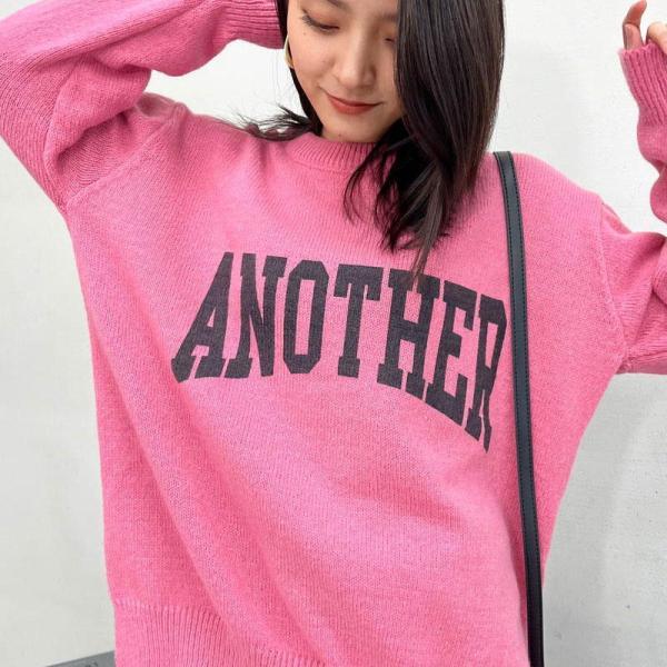 &soiree アンドソワレ カレッジロゴモヘアライクニットセーター :920208:RAD CHAMP ヤフー店 - 通販 - Yahoo ...