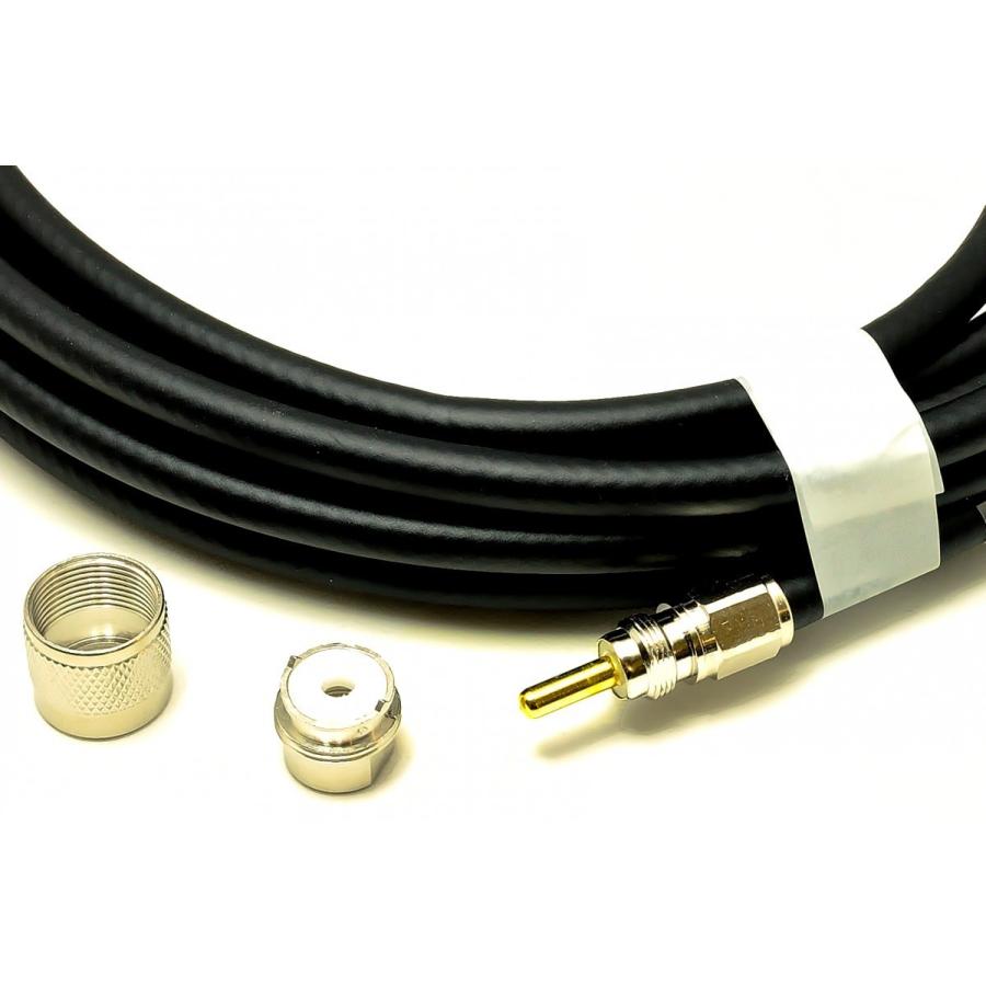 フジクラ 5DFB MP脱着-ML (5m) 低SWR仕様・実測データ付｜モービル 同軸ケーブル｜低損失 5D-FB 5dfb 5d-fb MP-ML MLJ MJL｜アマチュア無線 ...