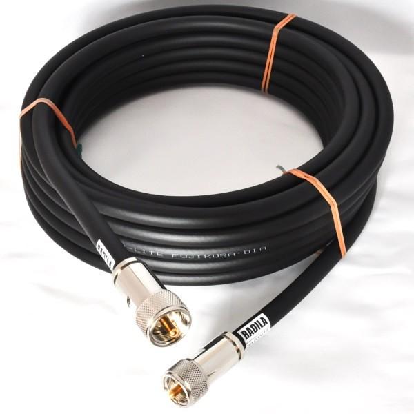 フジクラ 8DFB 両端MP（50Ω整合型） (35m)｜低SWR仕様・実測データ付｜固定局用 同軸ケーブル｜低損失 8D-FB 8dfb 8d-fb MP-MP｜アマチュア無線 ...