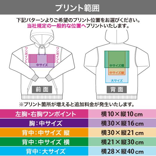 オリジナルパーカー 作成 347-AFH SS〜3L 裏起毛 パーカー スマホ 写真 プリント 安い 1枚から オリジナルグッズ ギフト プレゼント チームウェア :TD-347-AFH-P ...