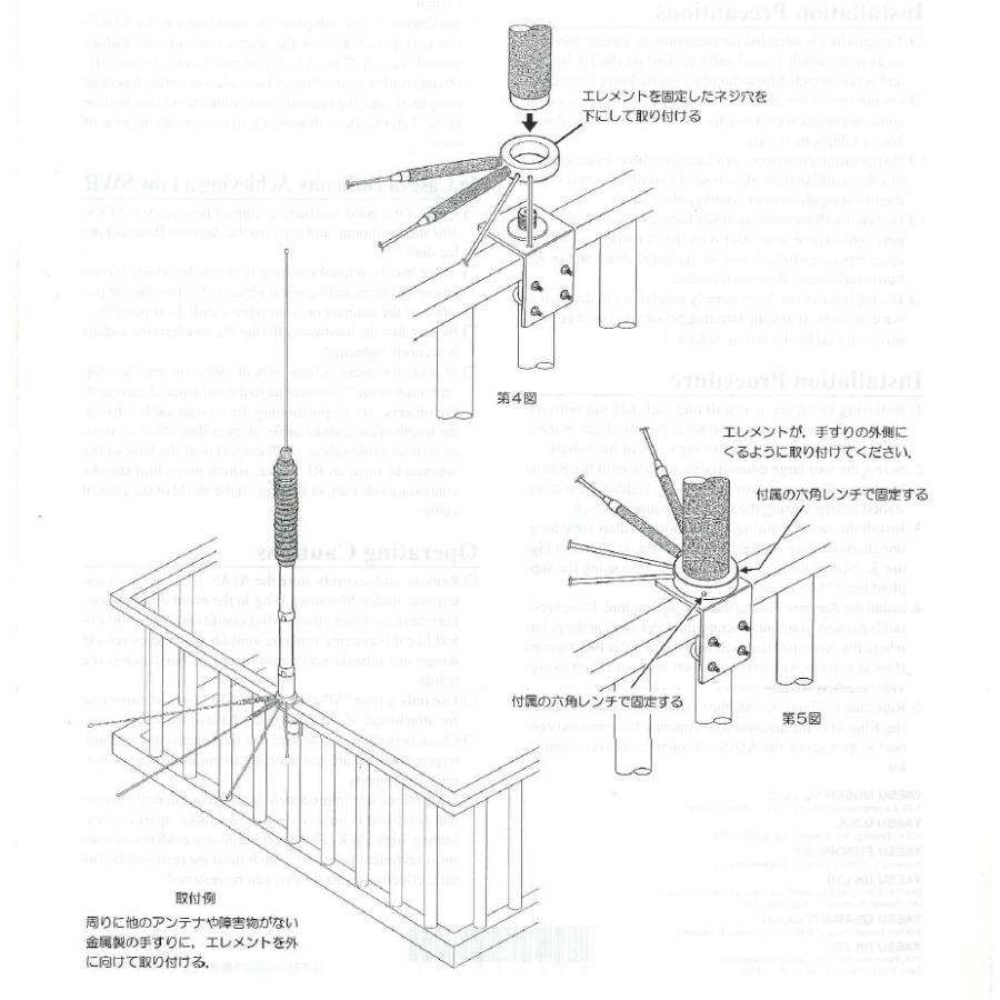 ATBK-100(ATBK100) ATAS−120専用ラジアルキット 八重洲無線 YAESU アマチュア無線 : Radio wave ...