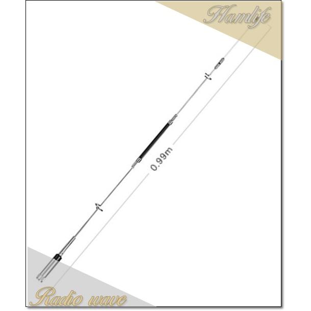 NR950M(NR-950M)144/430/900MHz帯＆エアーバンド/150/300/450/800MHz帯受信対応8バンド ノンラジアルモービルアンテナ(レピーター対応型) アマチュア ...