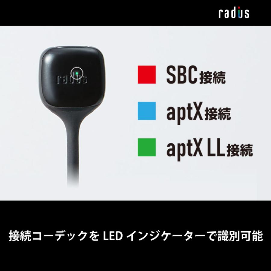 ラディウス radius RK-BT100A Bluetoothトランスミッター USB type-A RK-BT100AK 低遅延 aptX ...
