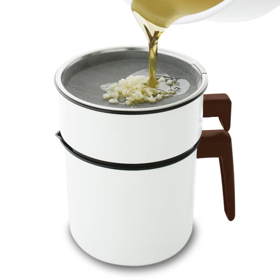 アイリスオーヤマ オイルポット 活性炭 900ml カートリッジ1個付 白 H-OP900 : Raffine - 通販 - Yahoo!ショッピング