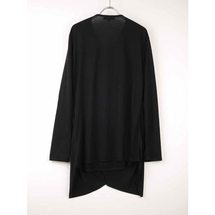 ドレープカットソー メンズ ムラ染め タイダイ ドレープTシャツ