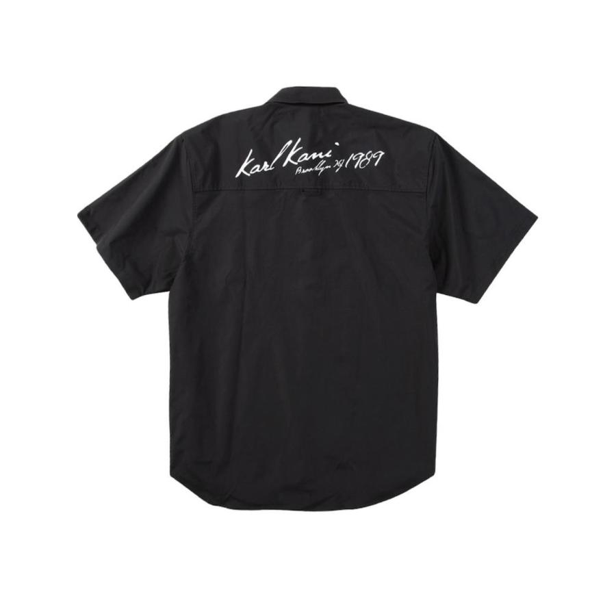 半袖シャツ 大きいサイズ メンズ KARL KANI ロゴ 刺繍 プリント カール