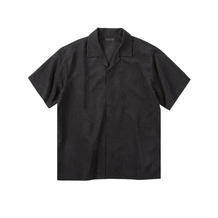 半袖シャツ ポリピーチ 大きいサイズ メンズ ロゴ刺繍 プリント IN THE