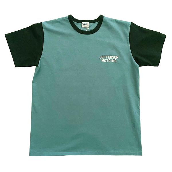 Pherrow's フェローズ Tシャツ 25S-PMT-TT1 バイカラー 配色 プリント 半袖 ロゴT PMTボディ 丸胴 綿100％ アメカジ ヴィンテージ メンズ 2025年 春夏 ...