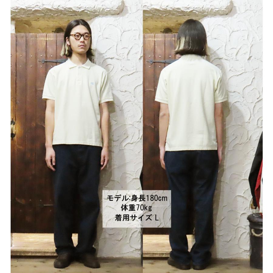 Pherrow's フェローズ ポロシャツ 25S-PPS1 半袖 コットン 鹿の子 刺繍 無地 ベビーイエロー ヘザーグレー ブラック 人気 アメカジ メンズ 2025年 春夏 新作 ...