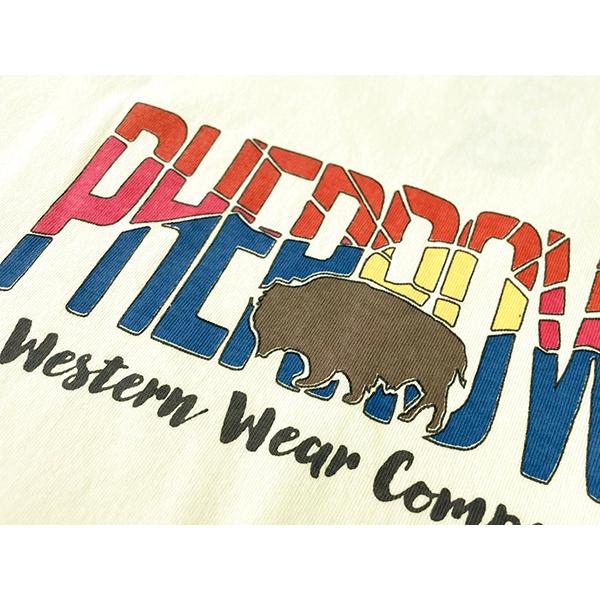 Pherrow's フェローズ Tシャツ 25S-PT19 カタログ未掲載 盛夏T バッファロー ロゴ 半袖 プリント トップス 丸胴 綿100％ アメカジ TEE メンズ 春夏 2025年 ...