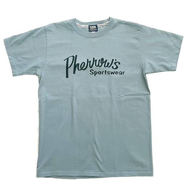 Pherrow's（フェローズ） Pherrow's Tシャツ 25S-PT1 プリント ロゴT 半袖 カットソー 人気 コットン 綿100％ アメカジ 定番 TEE メンズ レディース ...