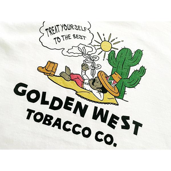 Pherrow's フェローズ Tシャツ 25S-PT9 GOLDEN WEST 多色プリント 両面 サボテン メキシコ ロゴT 半袖 クルー 綿100％ アメカジ TEE メンズ 2025年 ...
