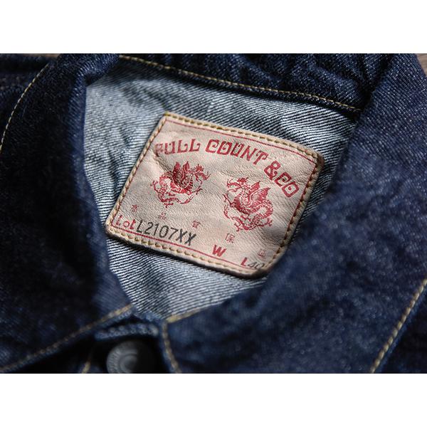 FULLCOUNT フルカウント FULL COUNT Gジャン デニム L2107TXX 50's 501XX Tバック 1st ジャケット 限定250枚 ヴィンテージ アメカジ メンズ ...