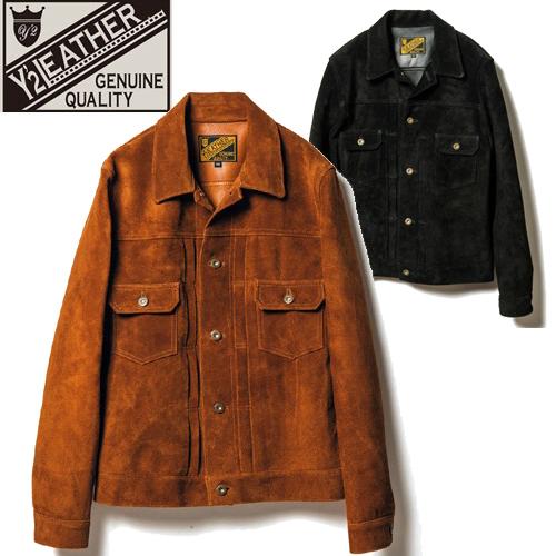 Y'2 LEATHER ワイツーレザー ジャケット TB-141 STEER SUEDE 2nd Y'2 LEATHER ワイツーレザー ジャケット TB-141 STEER SUEDE 2nd