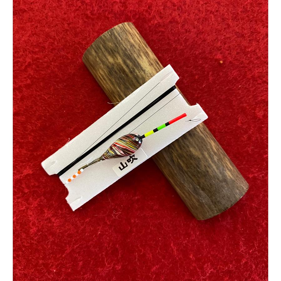 在来用 タナゴ 手作り仕掛け トップ 足付き浮 マーブル塗装 山吹 m-0076 : m-0076 : raguras - 通販 - Yahoo!ショッピング