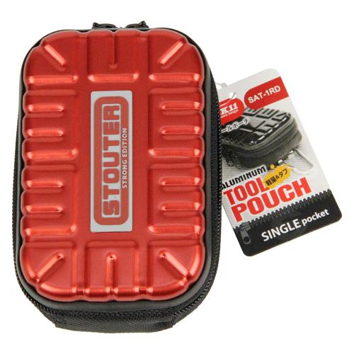 藤原産業 SK11 アルミツールポーチ シングル SAT-1RD シングル お取り寄せ :F4977292116497:Raihoo online shop - 通販 - Yahoo!ショッピング