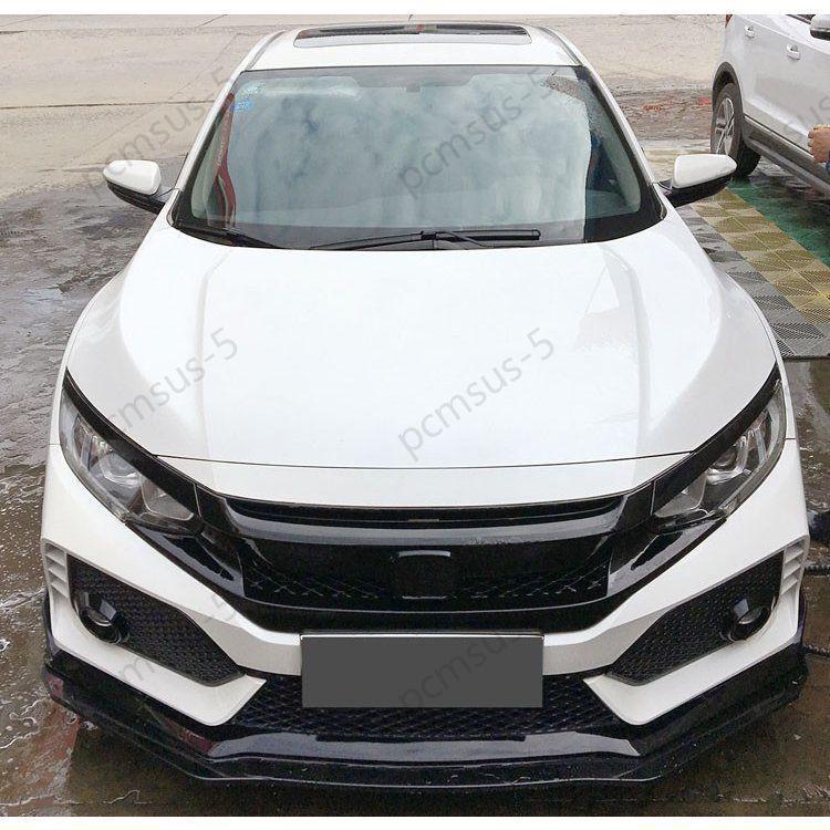 新型 ホンダ CIVIC シビック FC1 FK7 FK8 外装 アクセサリー パーツ フロントガーニッシュ グリルガーニッシュ 3P カーボン調 : 新井工房 - 通販 - Yahoo!ショッピング