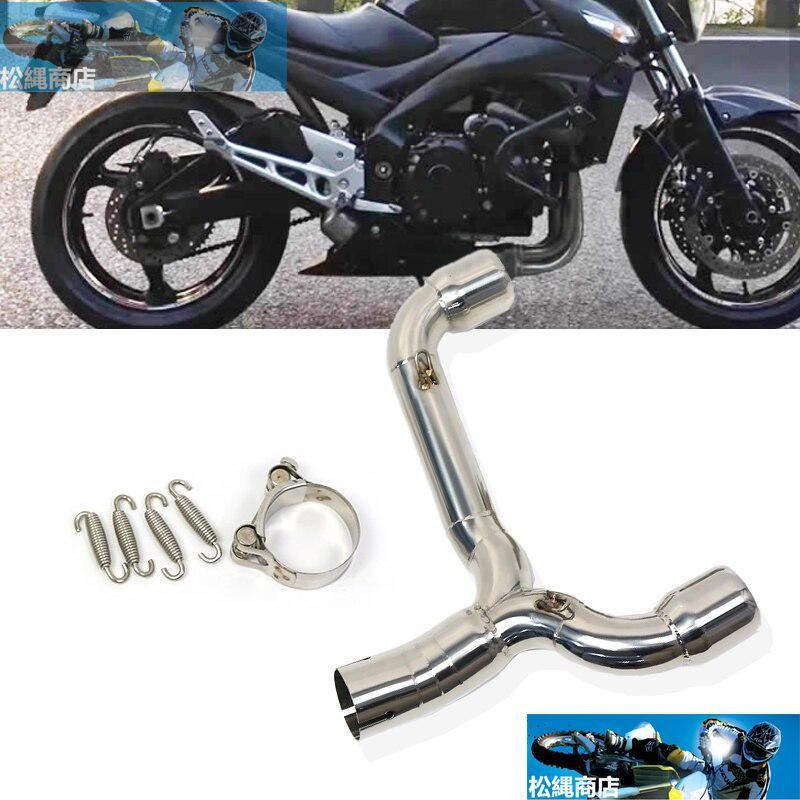 バイク エキゾースト パイプ 中間dle 中間 チューブ マフラー Adaptor スズキ GSR400 600 BK400 600 GSR BK 400 600 ...