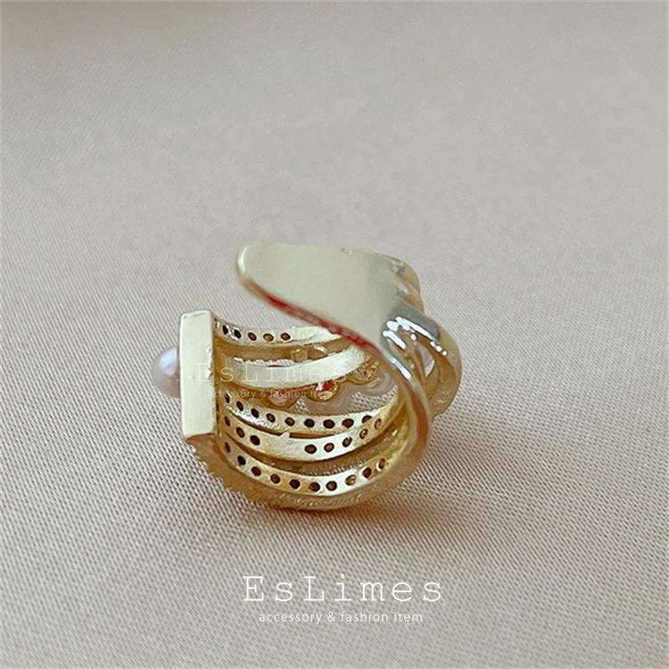 イヤーカフス レディース 18kgp 18金 30代 40代 上品 大人っぽい シンプル 片耳用 パール cz 多重 イヤーカフ おしゃれ : ed-cf003 : RainbowGirl ...