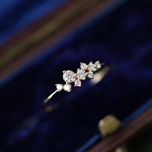 指輪 リング レディース ダイヤ オシャレ 華奢 重ね付け 14KGP CZダイヤ 人気 激安アクセサリー ポイント消化 : ring018 : RainbowGirl Jewelry ...