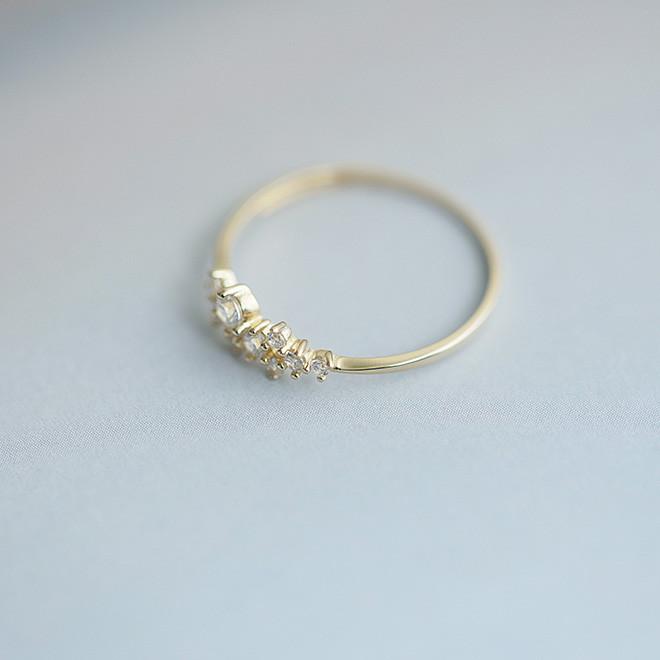 指輪 リング レディース ダイヤ オシャレ 華奢 重ね付け 14KGP CZダイヤ 人気 激安アクセサリー ポイント消化 : ring018 : RainbowGirl Jewelry ...