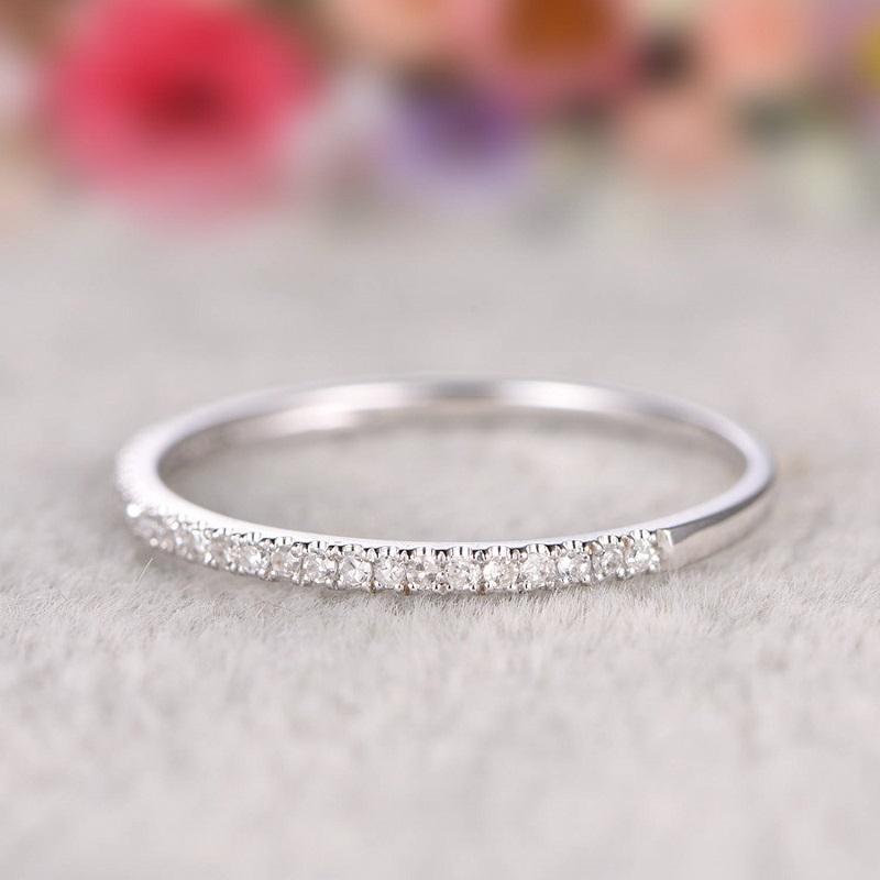 指輪 レディース エタニティリング シルバー ゴールド 18KGP CZダイヤ 人気 彼女 クリスマス 激安アクセサリー ポイント利用 : RainbowGirl Jewelry - 通販 ...