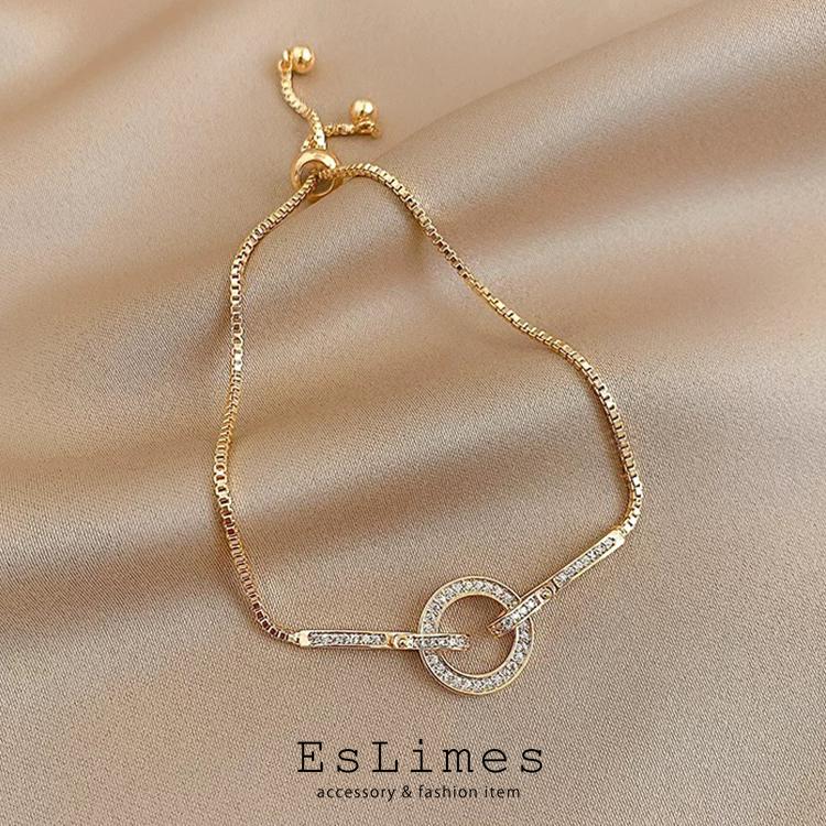 ブレスレット レディース リング CZダイヤ キラキラ オシャレ 高級感 18kgp 18kコーティング 上品 カジュアル 人気 クリスマス : RainbowGirl Jewelry ...