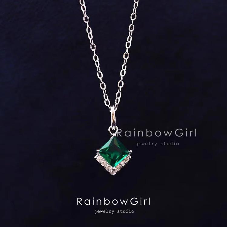 RainbowGirl(アクセサリー) ネックレス レディース エメラルド RainbowGirl(アクセサリー) ネックレス レディース エメラルド