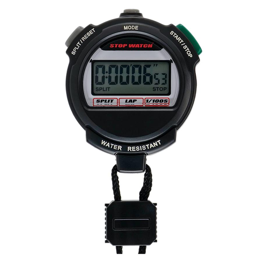 [クレファー]CREPHA デジタルストップウォッチ 3気圧防水 カウントダウン計測 ブラック TEV-4013-BK : Rainbow Selection - 通販 - Yahoo!ショッピング