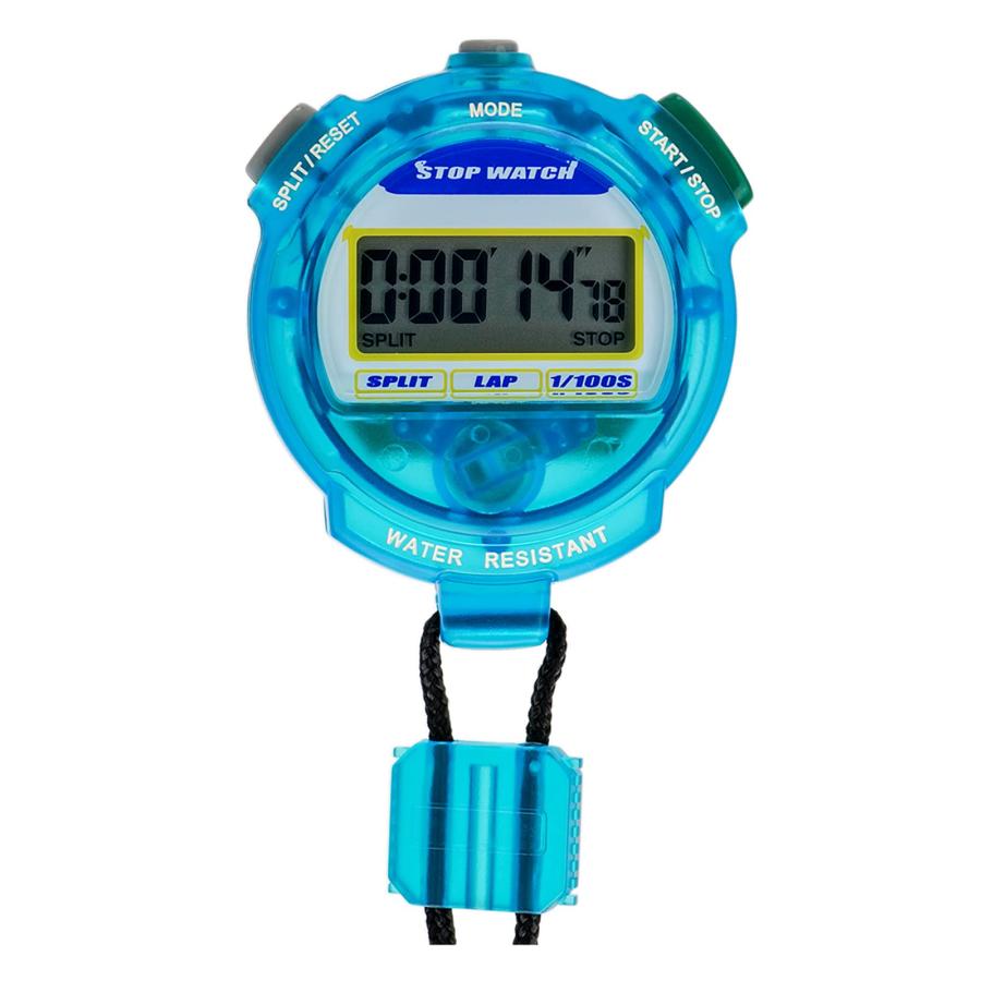 [クレファー]CREPHA デジタルストップウォッチ 3気圧防水 カウントダウン計測 クリアブルー TEV-4013-BL : Rainbow Selection - 通販 - Yahoo ...