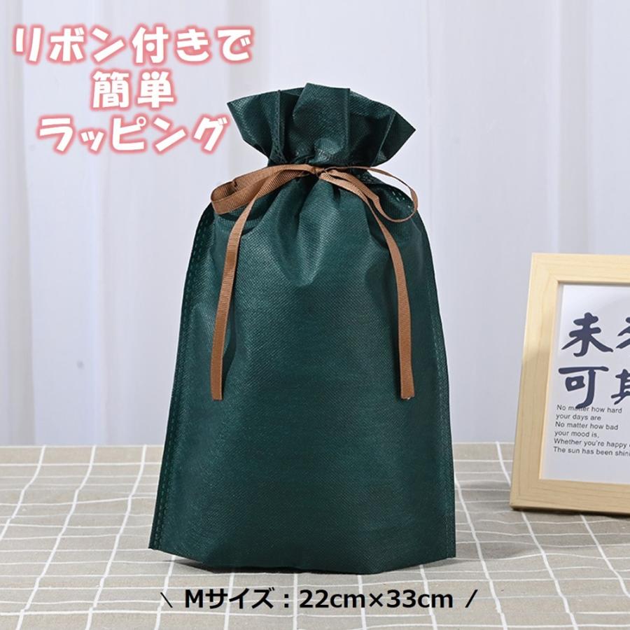 【Xmas・中 5枚セット】ギフトラッピング クリスマス ラッピング 不織布 包装 ギフト 袋 wrapping バレンタイン 誕生日 バースデー お正月 お祝い プレゼント ...