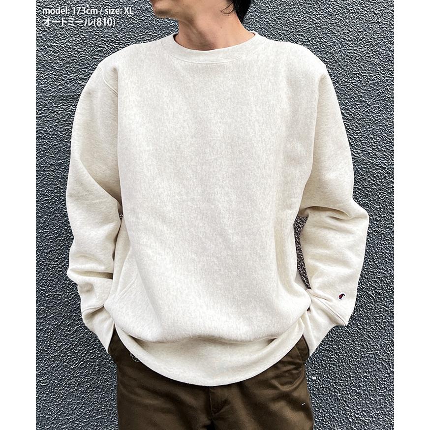 Champion（チャンピオン） スウェット メンズ トップス トレーナー 裏起毛 厚手 11.5オンス 丸首 リバースウィーブ C3 ...