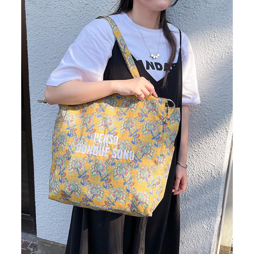 aristella アリステラ e.e.p. トートバッグ レディース a4 軽い 大容量 巾着バッグ 肩掛け ラタプリント 通勤 通学 ボタニカル : JOKnet Yahoo!店 - 通販 ...