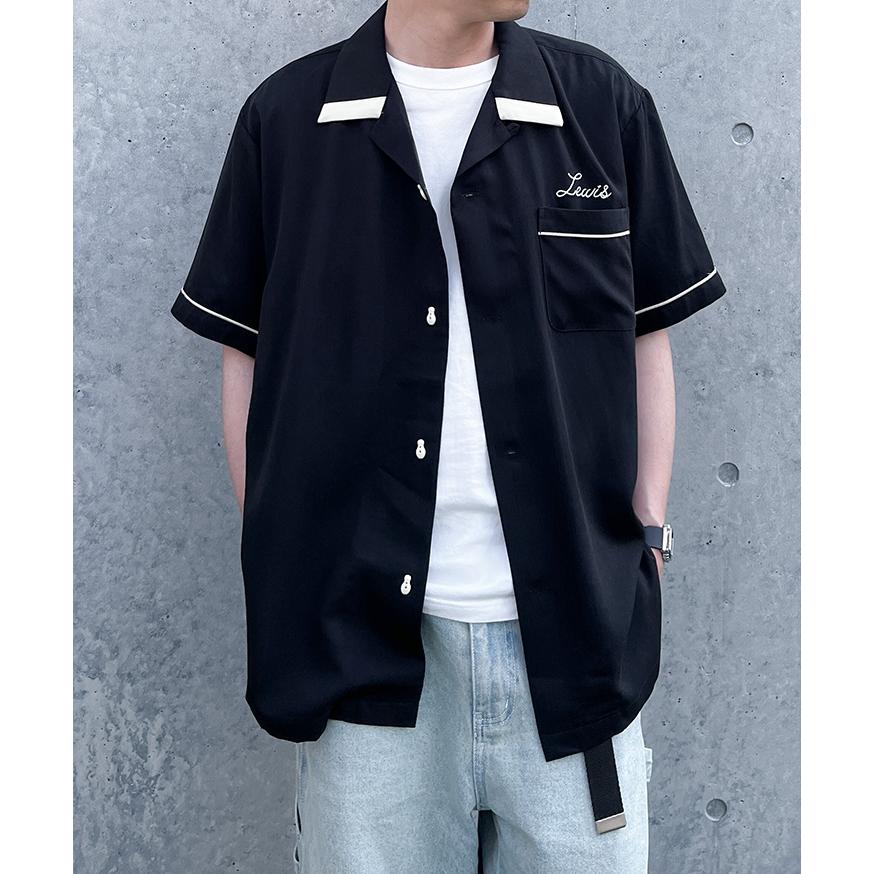 HOUSTON（ヒューストン） 半袖シャツ メンズ トップス 半袖 ボウリング