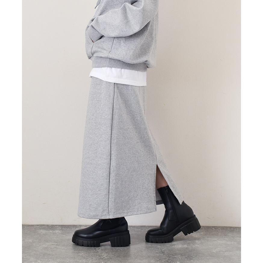 セットアップ レディース カジュアル 秋 冬 長袖 パーカー スカート