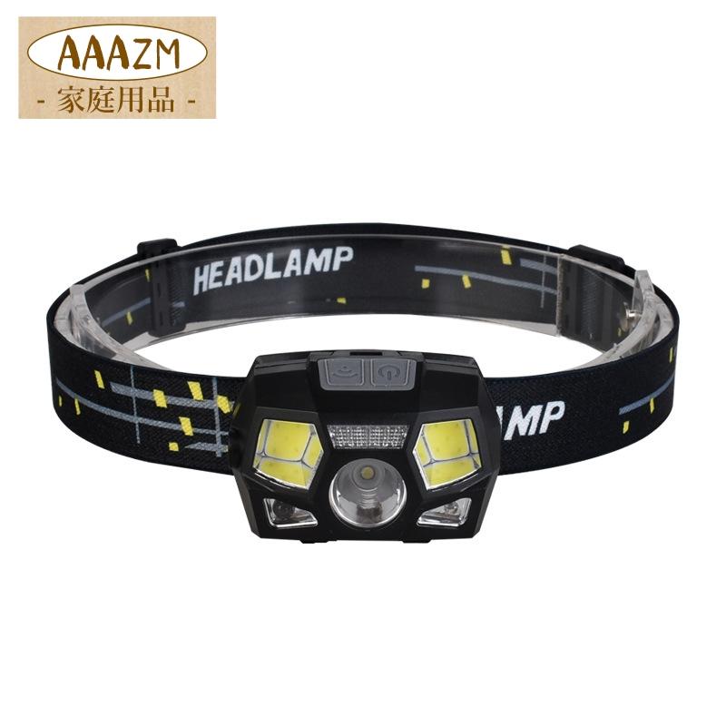 ヘッドランプ LED 防水 強力 高輝度 センサー付き USB充電式 ヘッドライト アウトドア 軽量 角度調整可能 釣り 登山 キャンプ 工事 作業用 懐中電灯 : AAAZM家庭用品 ...