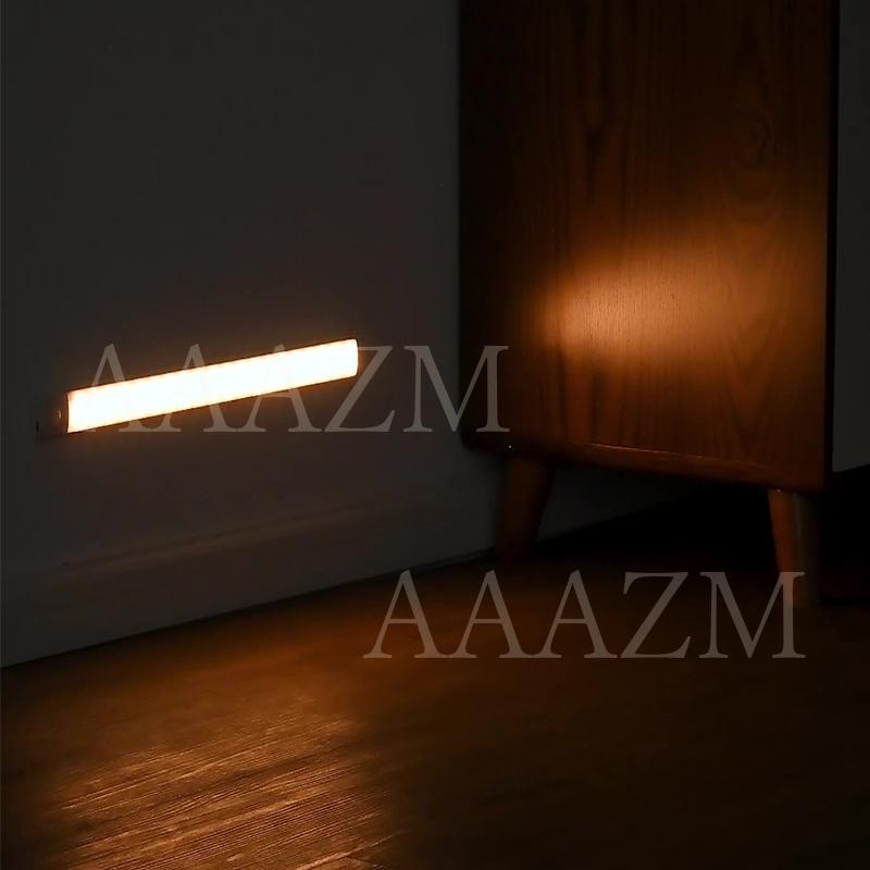 2個セット 人感センサーライト センサーライト 照明器具 棒状 LEDライト USB充電 室内 人感 非常灯 マキッチン 階段 トイレ 玄関 足元灯 停電 防災 防犯 照明 : rakki ...