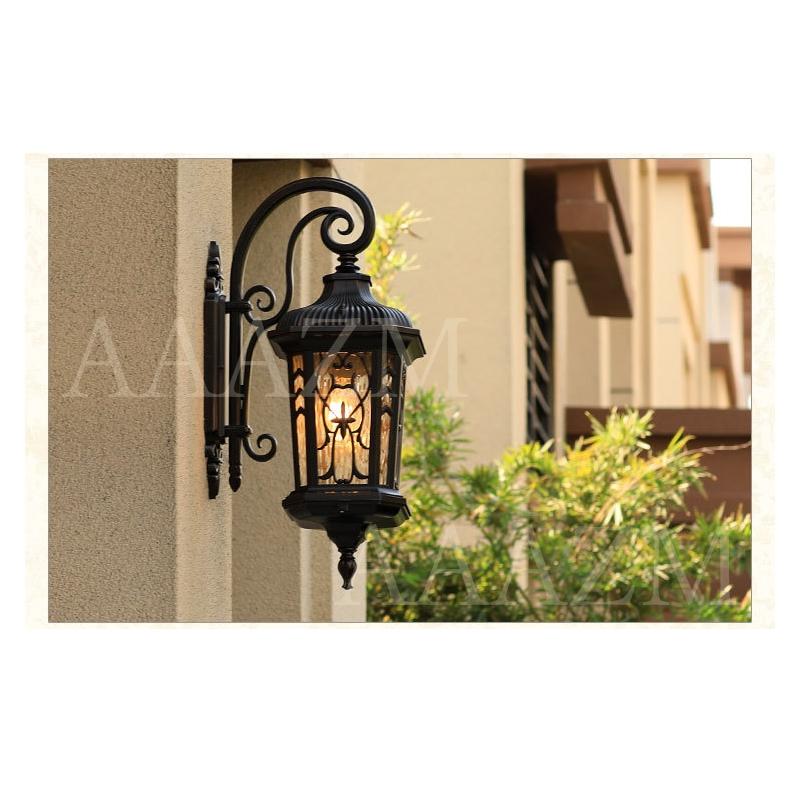 ブラケットライト LED対応 屋外 防雨 玄関外灯 壁掛け エントランス照明器具 北欧 おしゃれ ポーチライト ガーデン 庭園 壁付けライト ガラス 和風 門柱 表札灯 : rakki ...