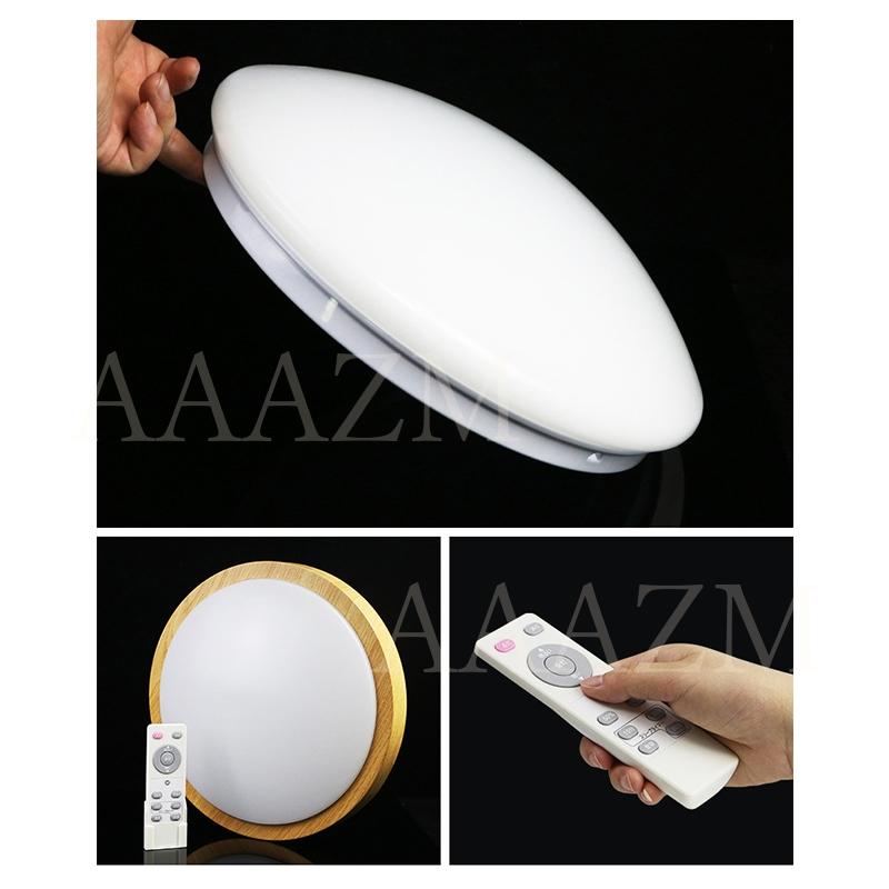 LED シーリングライト 6~12畳 おしゃれ 北欧 天井照明器具 円盤 星空 木目調 和風 常夜灯 リモコン調光調温 ベッドルーム 和室 リビング 玄関 廊下 天井ライト : AAAZM家庭 ...