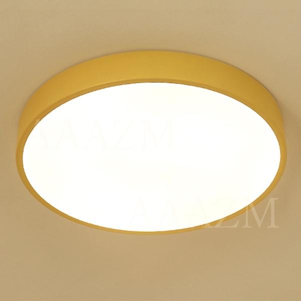 LED シーリングライト おしゃれ 4~12畳 北欧 円盤 マカロン 薄型 天井照明器具 リモコン調光調温選択可 寝室 キッチン リビング 廊下 ベッドルーム 天井ライト : rakki ...