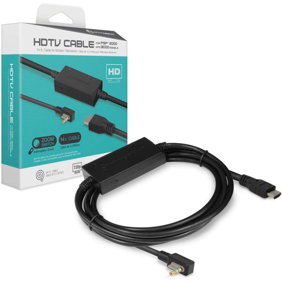 HYPERKIN HDMI変換ケーブル PSP2000 & 3000専用 HDTV CABLE For PSP 2000 3000 : メル ...