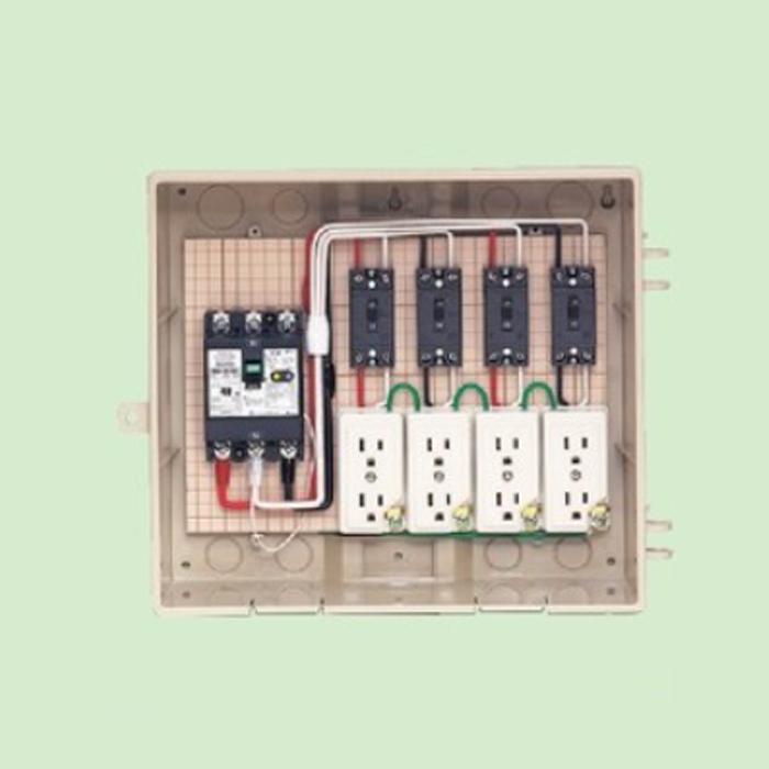未来工業 13-4C4 屋外電力用仮設ボックス MIRAI : 住設と電材の洛電マート Yahoo!店 - 通販 - Yahoo!ショッピング