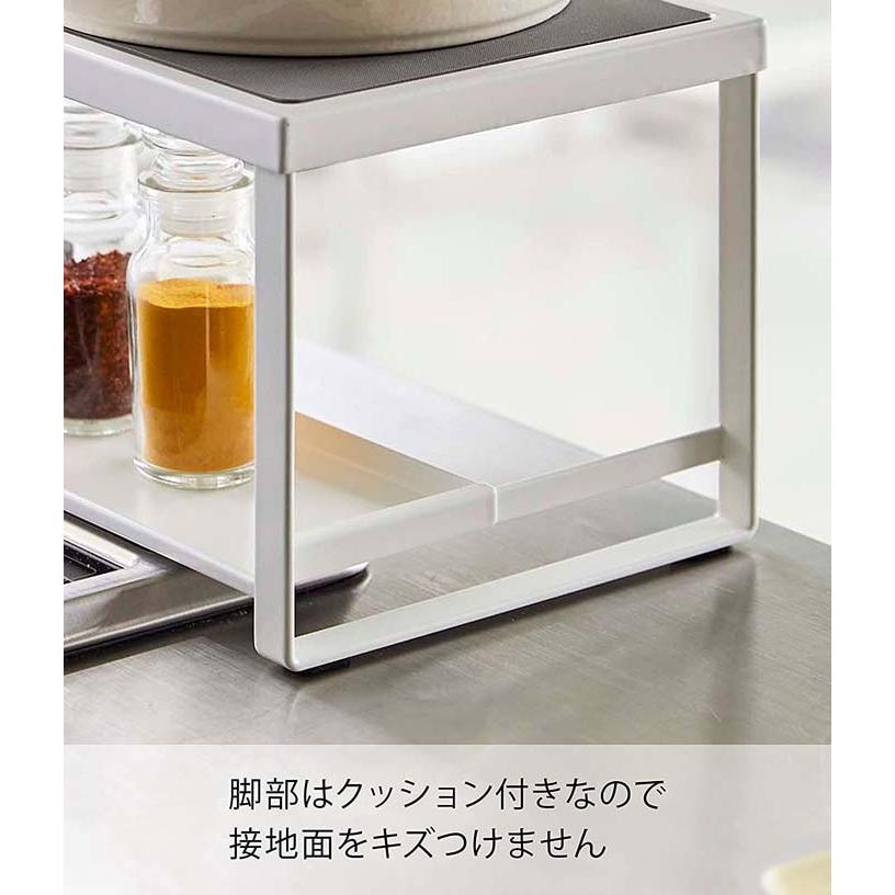 山崎実業 5651 コンロ奥ラック プレート 排気口カバー付き 60cmコンロ用 ホワイト : 住設と電材の洛電マート Yahoo!店 - 通販 - Yahoo!ショッピング