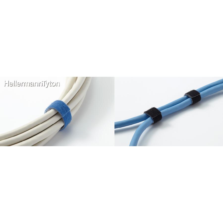 HellermannTyton（ヘラマンタイトン） GTRU-B 薄型グリップタイ(10m巻)黒 タイトン : 住設と電材の洛電マート ...