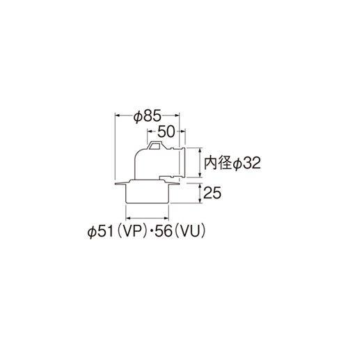 三栄水栓 SANEI H551-50 洗濯機排水口 洗濯機用 : h551-50 : 住設と電材の洛電マート Yahoo!店 - 通販 - Yahoo!ショッピング
